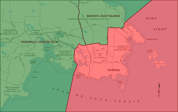 Canada Election 2004 Voter Guide: 2000 Election Results for British ...